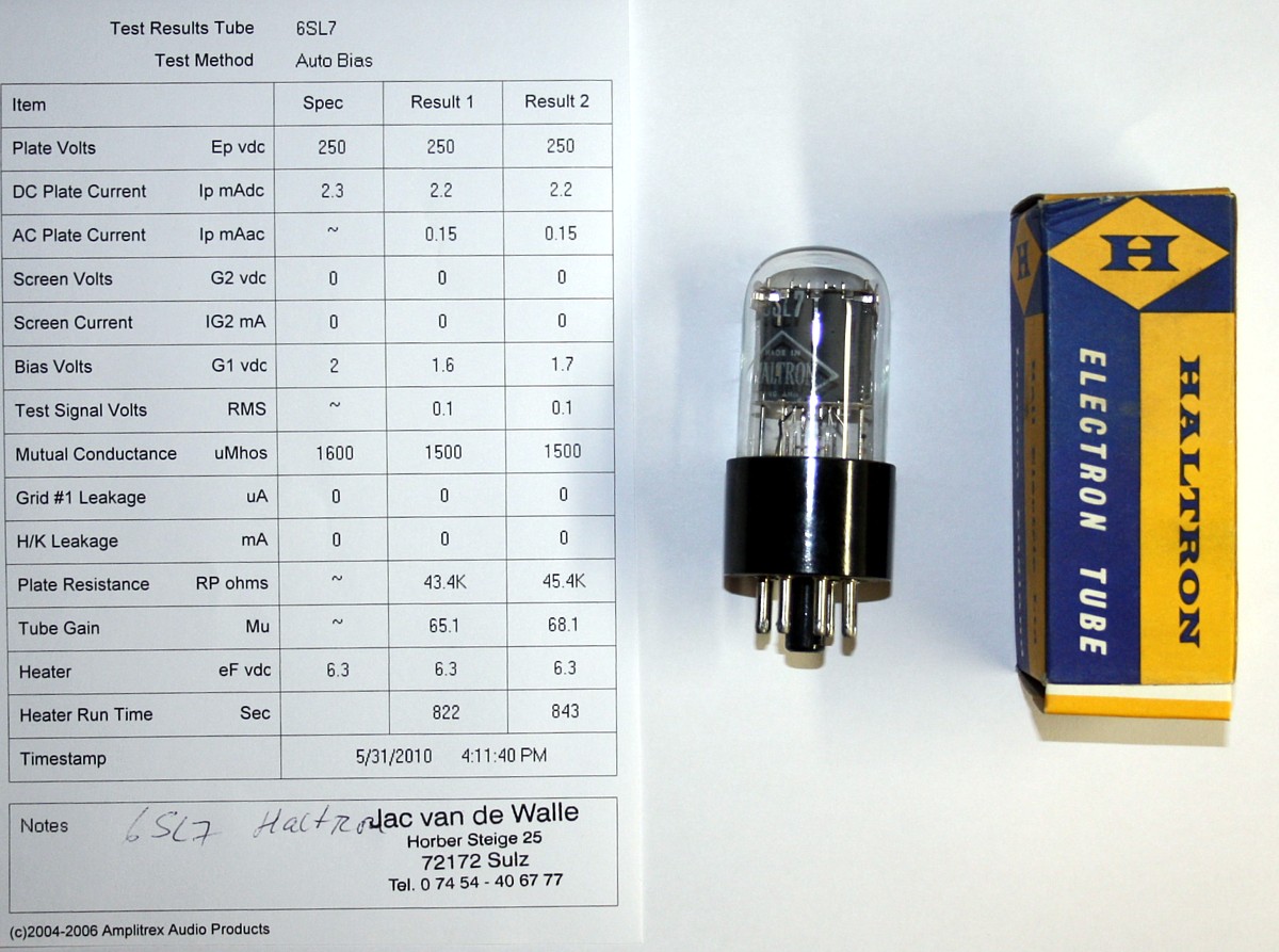 6SL7 PAGE (ECC35, CV1985, CV569 VT229, 5691, 6188)